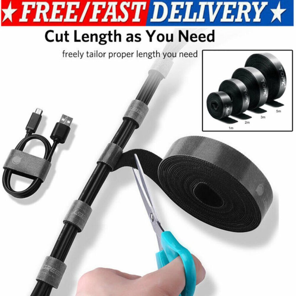 Hook And Loop Tape Roll Back To Back Fastening Str... – Grandado