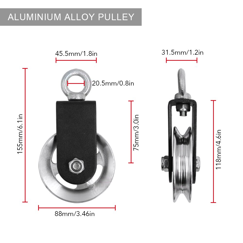 Upgraded DIY Pulley Fitnes Set Arm Biceps Triceps ... – Vicedeal