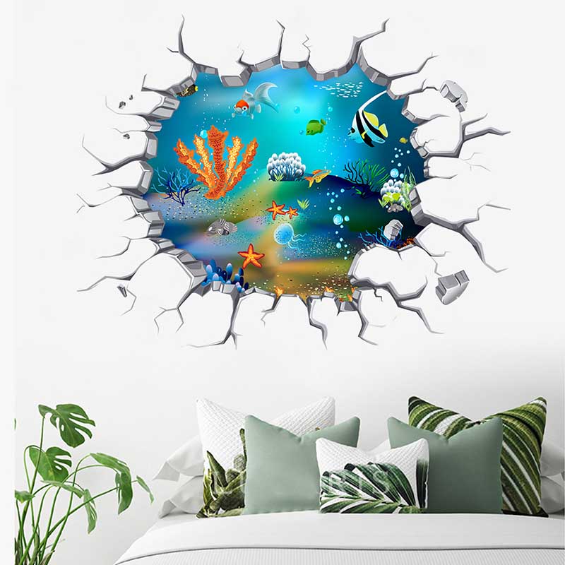3D Space Universe Series Wall Stickers Galaxy Star... – Grandado