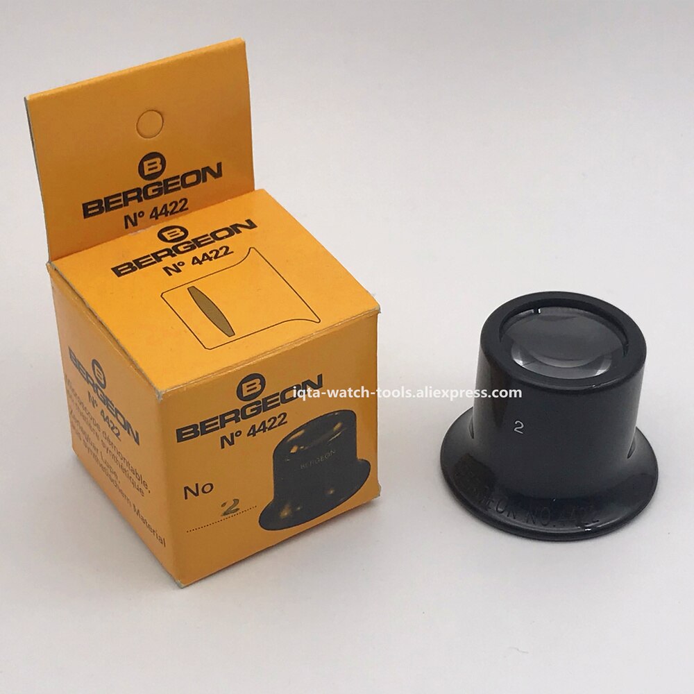 Bergeon 4422-2 Watchmaker's black removable magnif... – Grandado