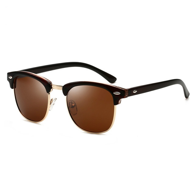 Half Metal Women Glasses Frame Men Eyeglasses Fram... – Grandado