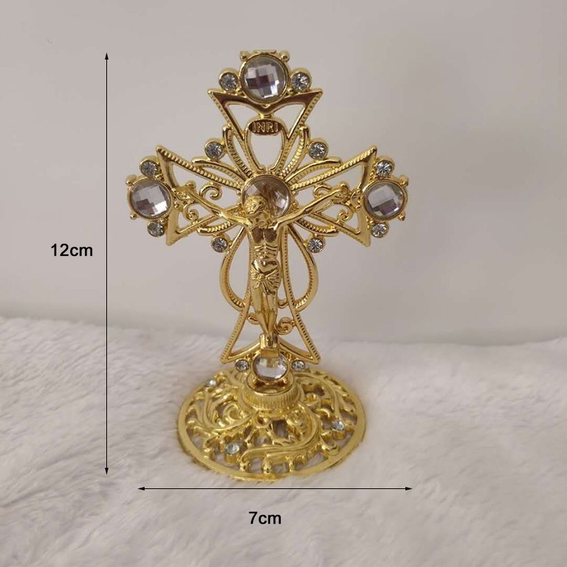 Jesus christ cross ornaments Catholic Crucifixo Ho... – Grandado