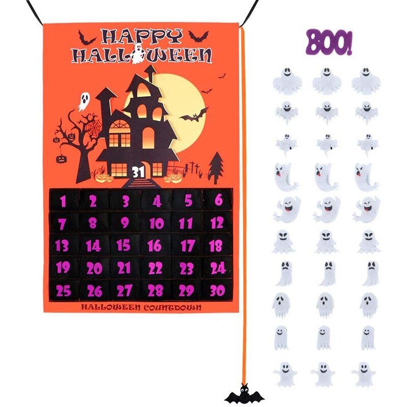Calendrier de l'avent d'halloween pour enf... – Grandado