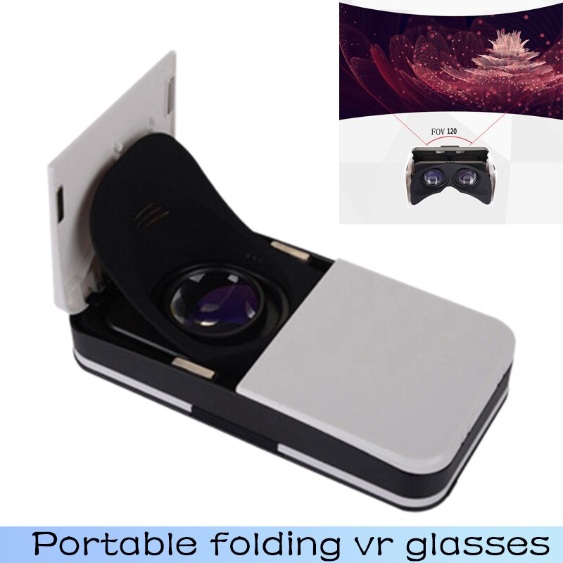 Foldable vr glasses portable 3d virtual reality gl... – Grandado