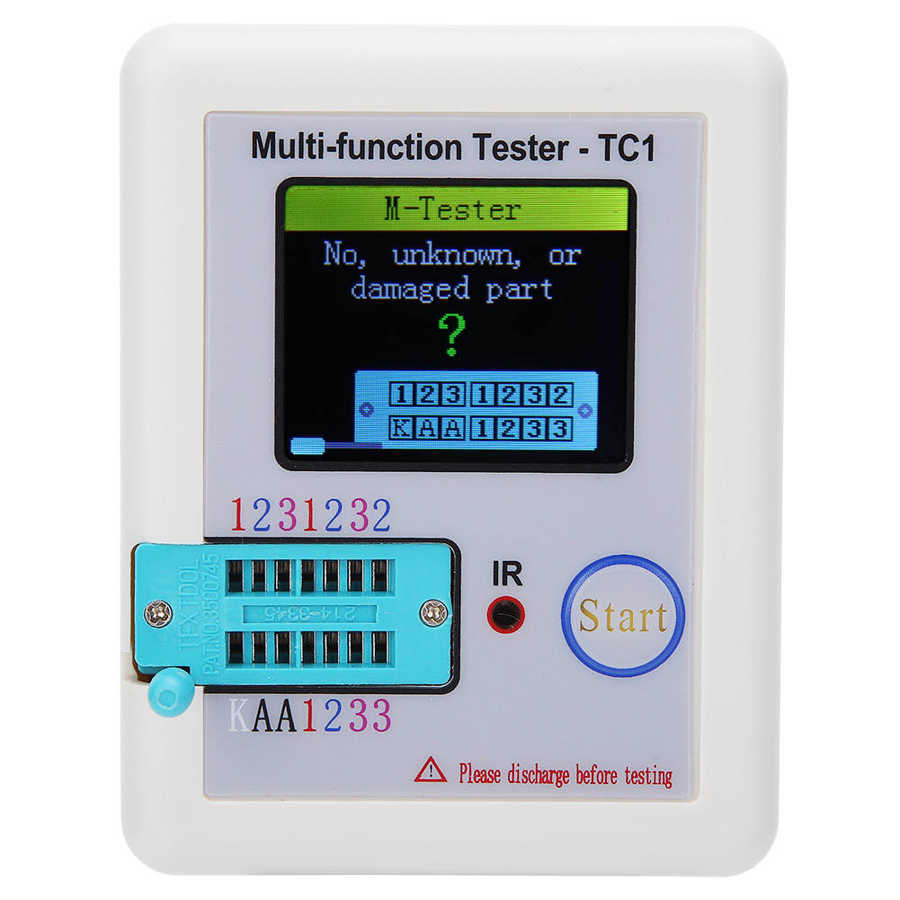 Transistor Tester -TC1 Duurzaam Scherm Transistor ... – Grandado