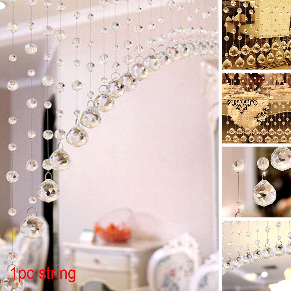 1m/string Home Use Wedding Hotel Backdrop Portable... – Grandado