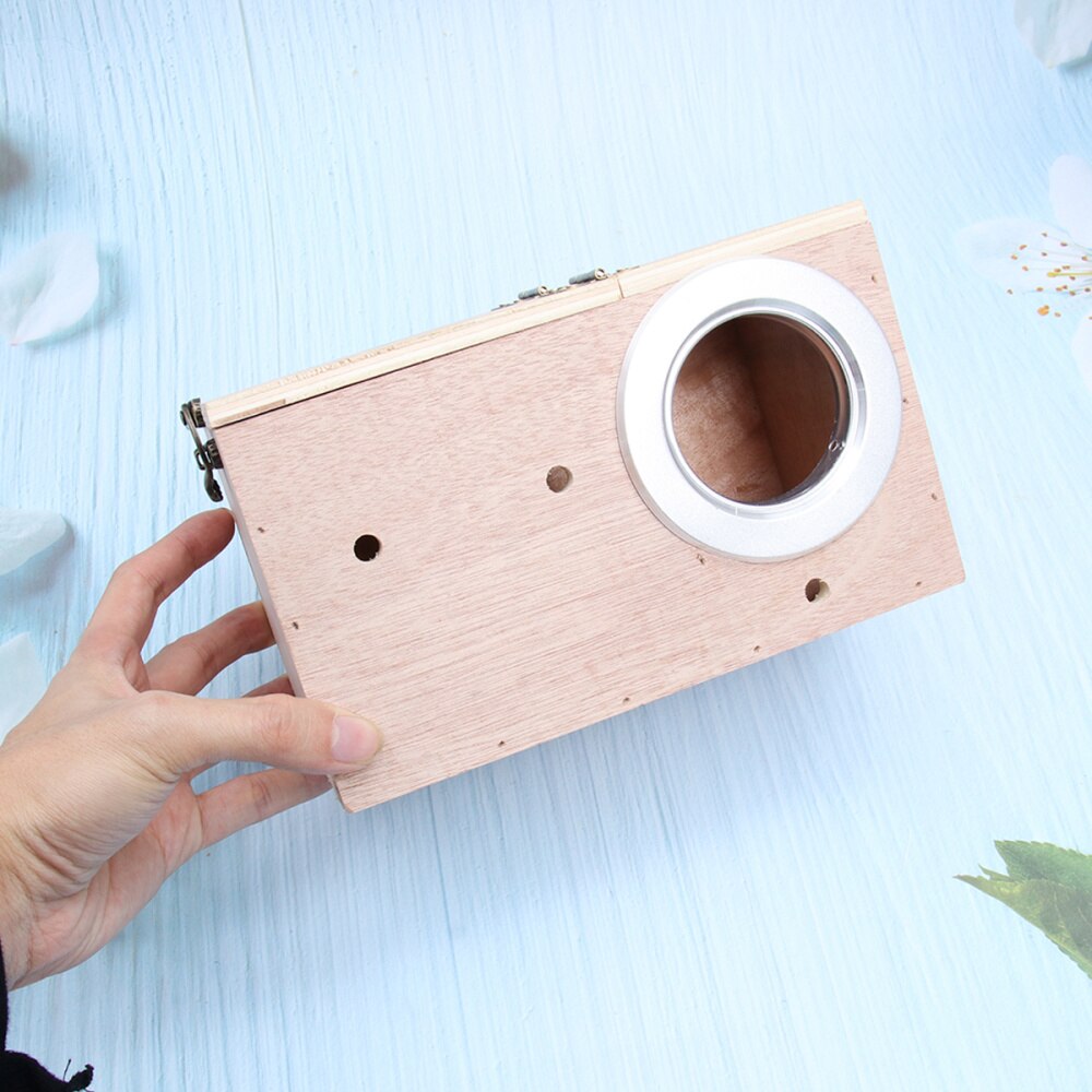 Wood Bird Nest Birds Living Place Incubator Small ... – Vicedeal