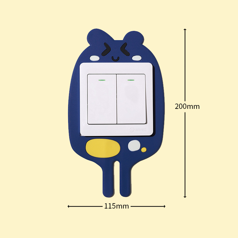 3D Cartoon Switch Sticker Luminous Switch Socket P... – Vicedeal