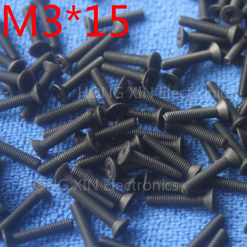 M3*15 black 1pcs Nylon Phillips Countersunk Flat H... – Grandado