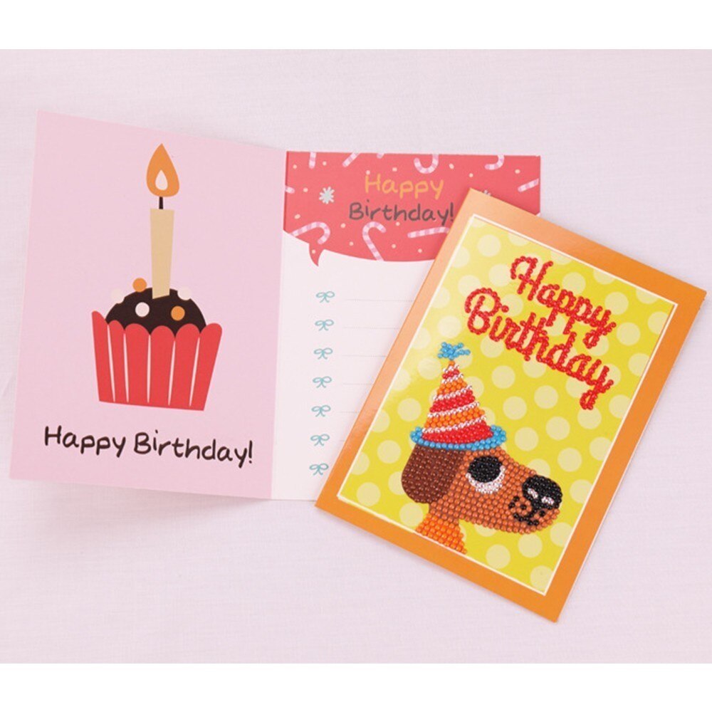 Evershine diy diamant målning födelsedagskort vyko... – Vicedeal