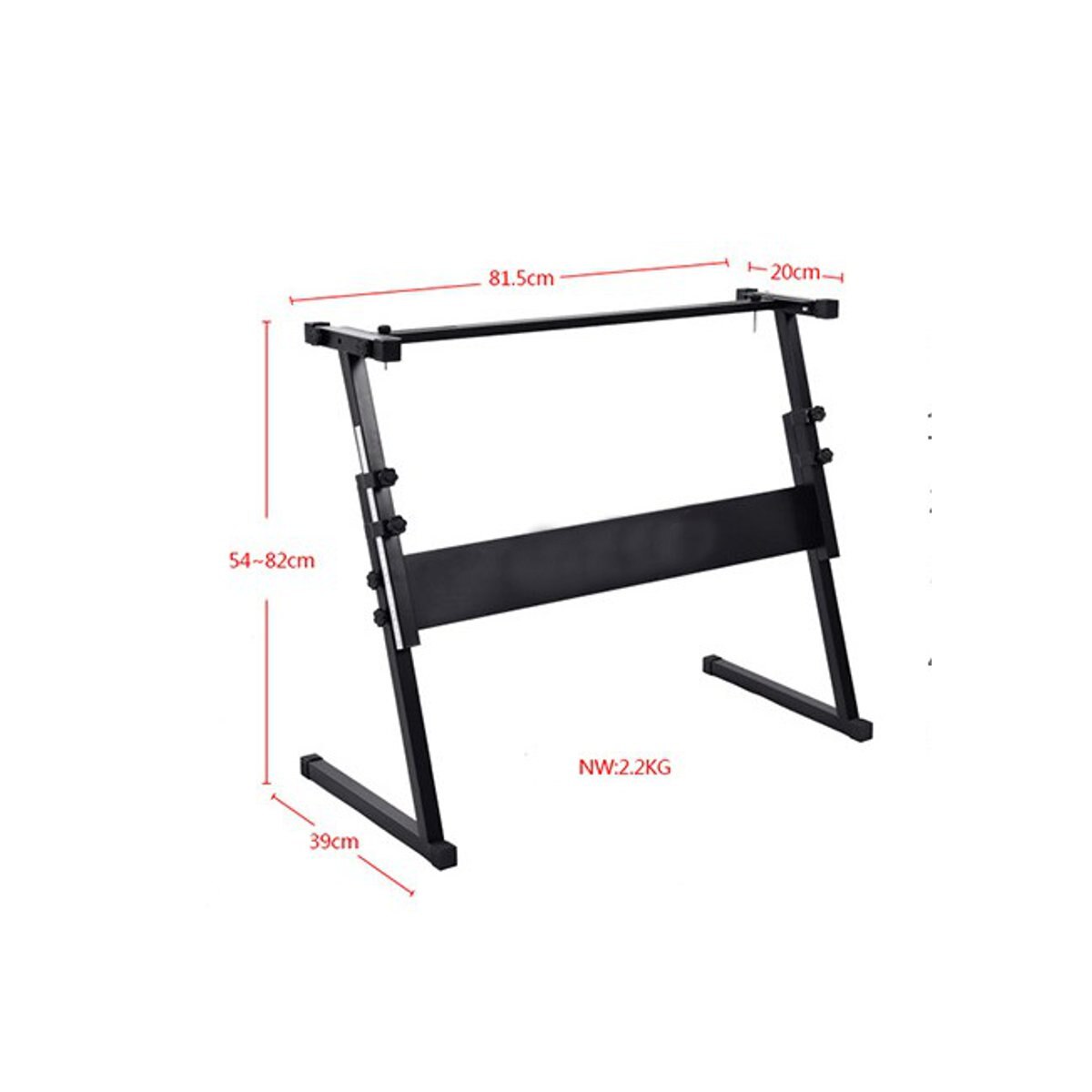 Electronic Piano Stand Adjustable Z-type 54 61 Key... – Grandado