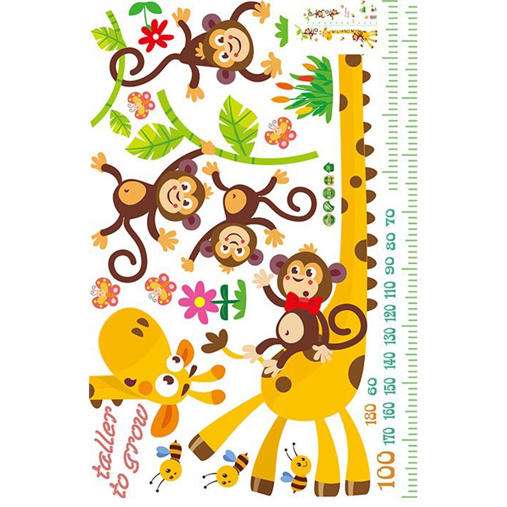 Wall paper Mural Baby Girl Boy Room Growth Chart S... – Vicedeal