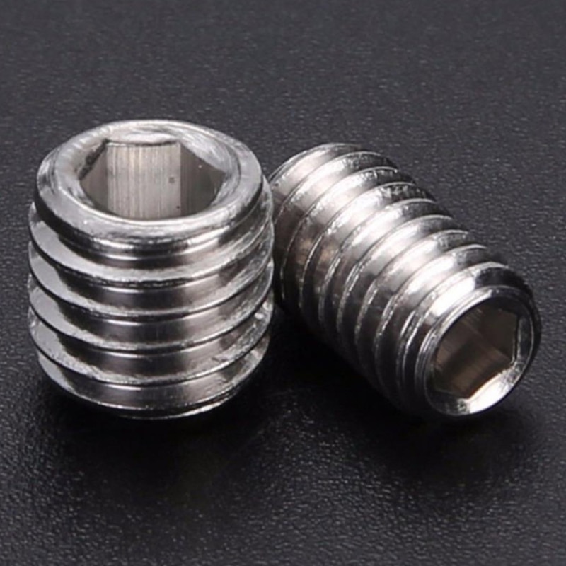 200pcs Stainless Steel Grub Screws Hex Socket Scre... – Grandado