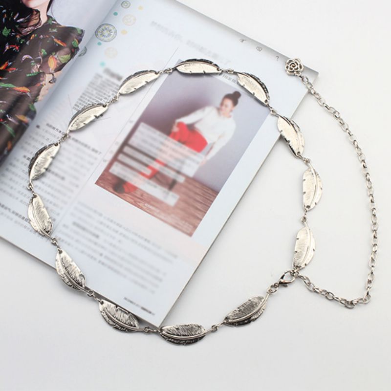 Women Belt Hip High Waist Girls Gold Metal Chain C... – Grandado