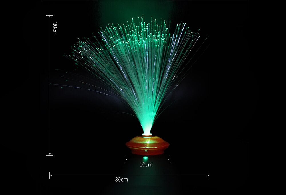 Color Changing LED Fiber Optic Night Light Home De... – Grandado