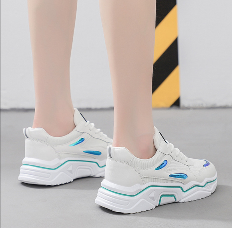 women running Comfortable shoes pink Chunky sneake... – Grandado