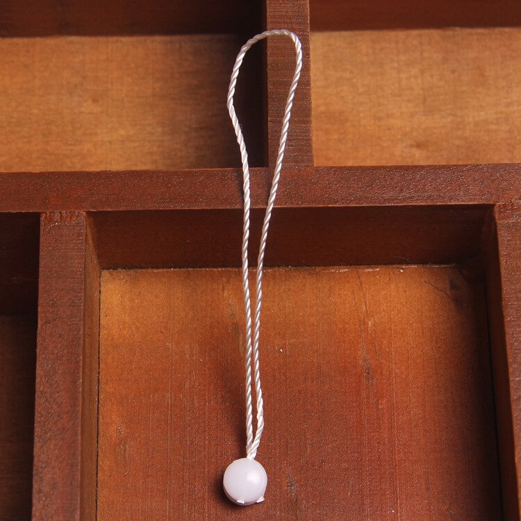 Plastic Hang Tag Seal Strings black white Grey gar... – Grandado