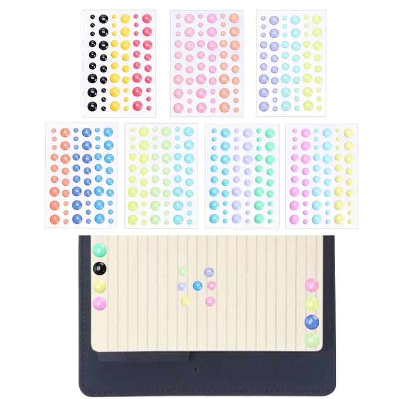 54pcs/pack Enamel Dot Sticker Sugar Sprinkles Self... – Grandado