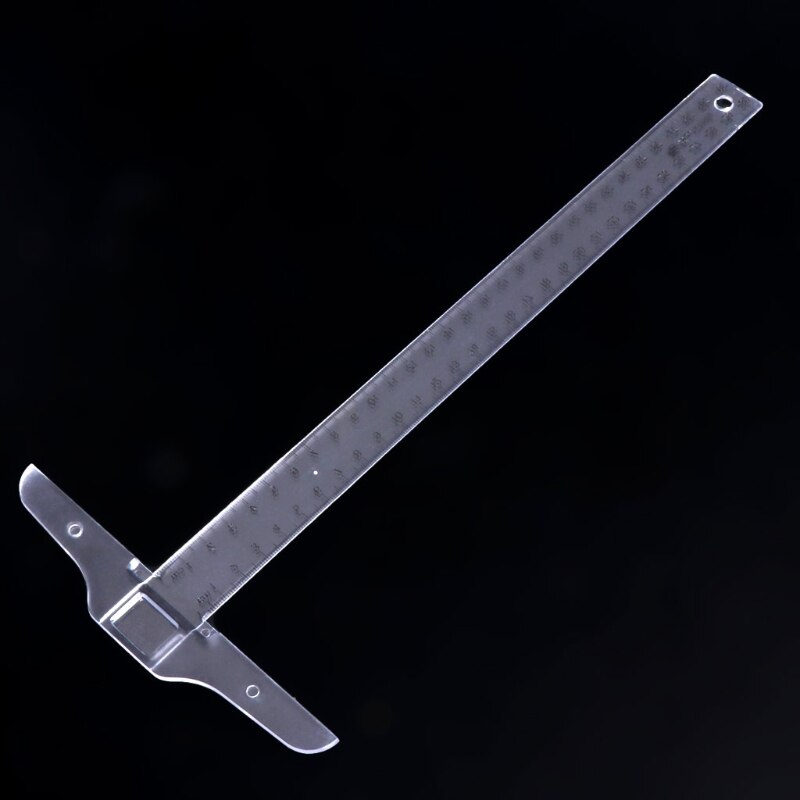 30cm 12'' Plastic Metric T Square Double S... – Grandado