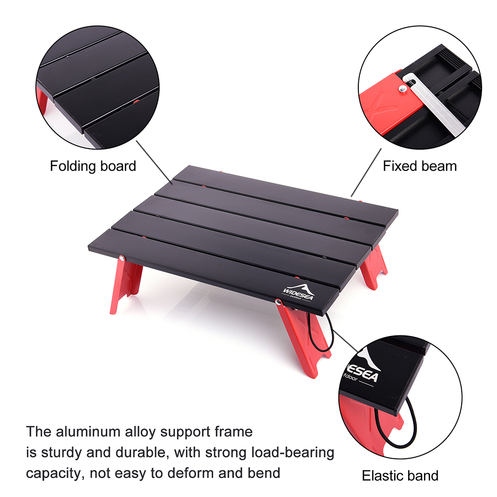 Widesea Camping Mini Portable Foldable Table for O... – Grandado