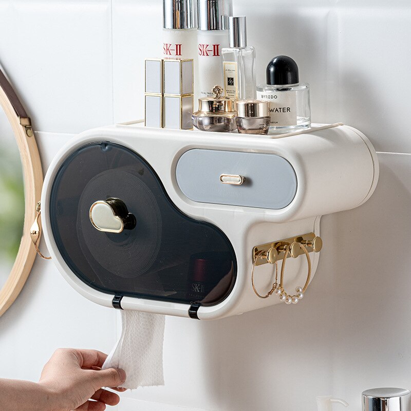 Wc Houder Waterdicht Sanitair Papier Doos Muur Gem... – Grandado