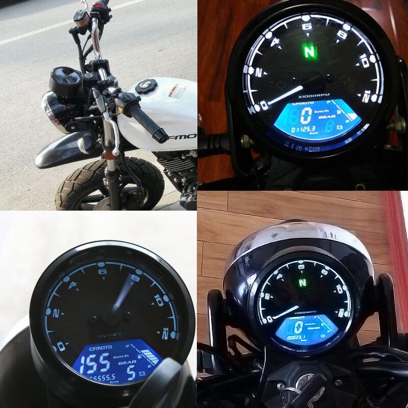 Panel Digital multifunción LED para motocicleta, v... – Grandado