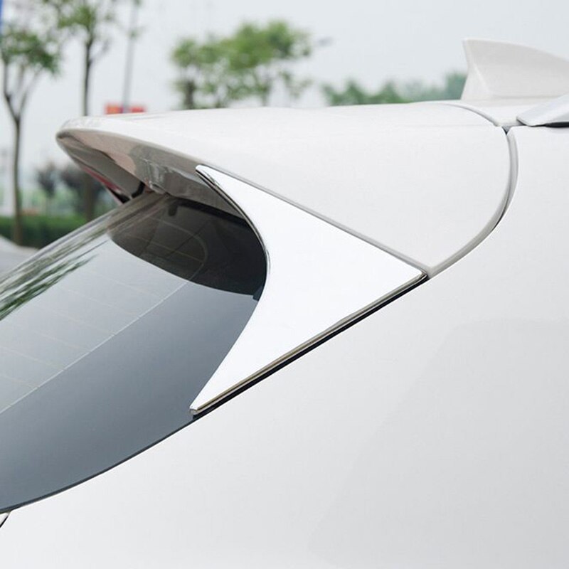 For Mazda Cx-5 Cx5 Chrome Rear Window Spoiler Side... – Grandado