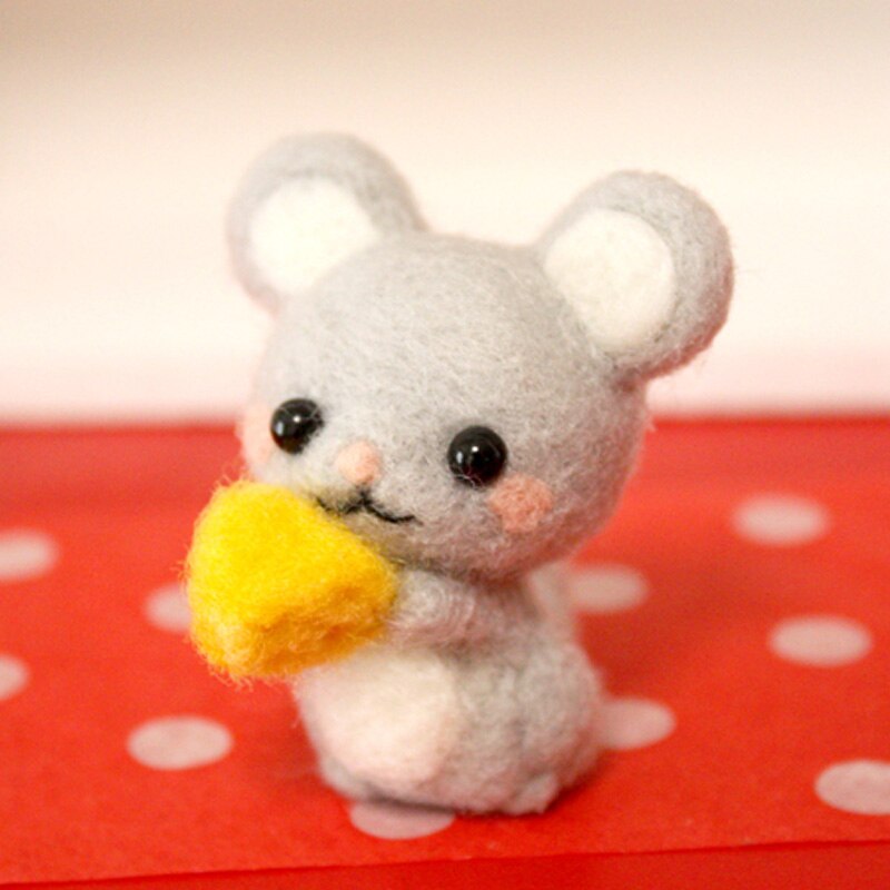 LMDZ 1Pcs Lovely Mice Mouse Handmade Animal Toy Do... – Grandado