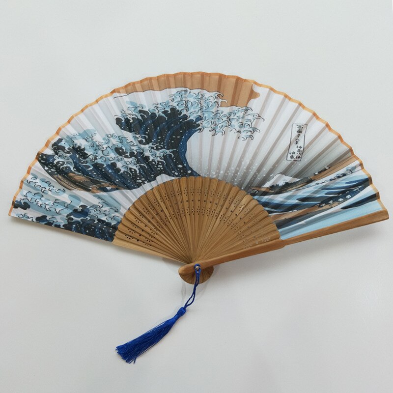 Japanse kant Fan Uki Surfen Sea Wave Kanagawa Vouw... – Vicedeal