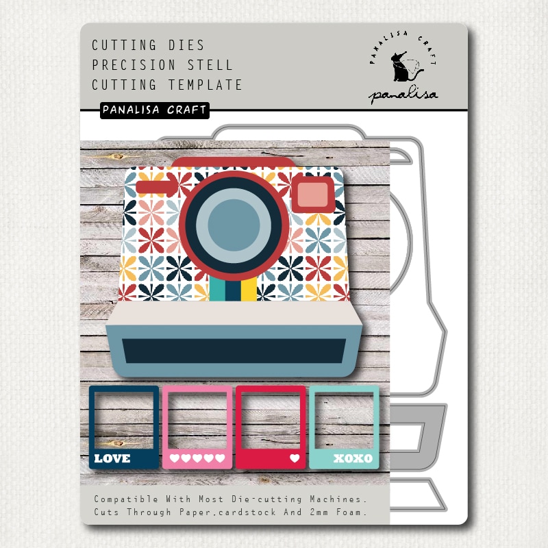 Panalisacraft Cute Camera Photo Frame Metal Cuttin... – Vicedeal