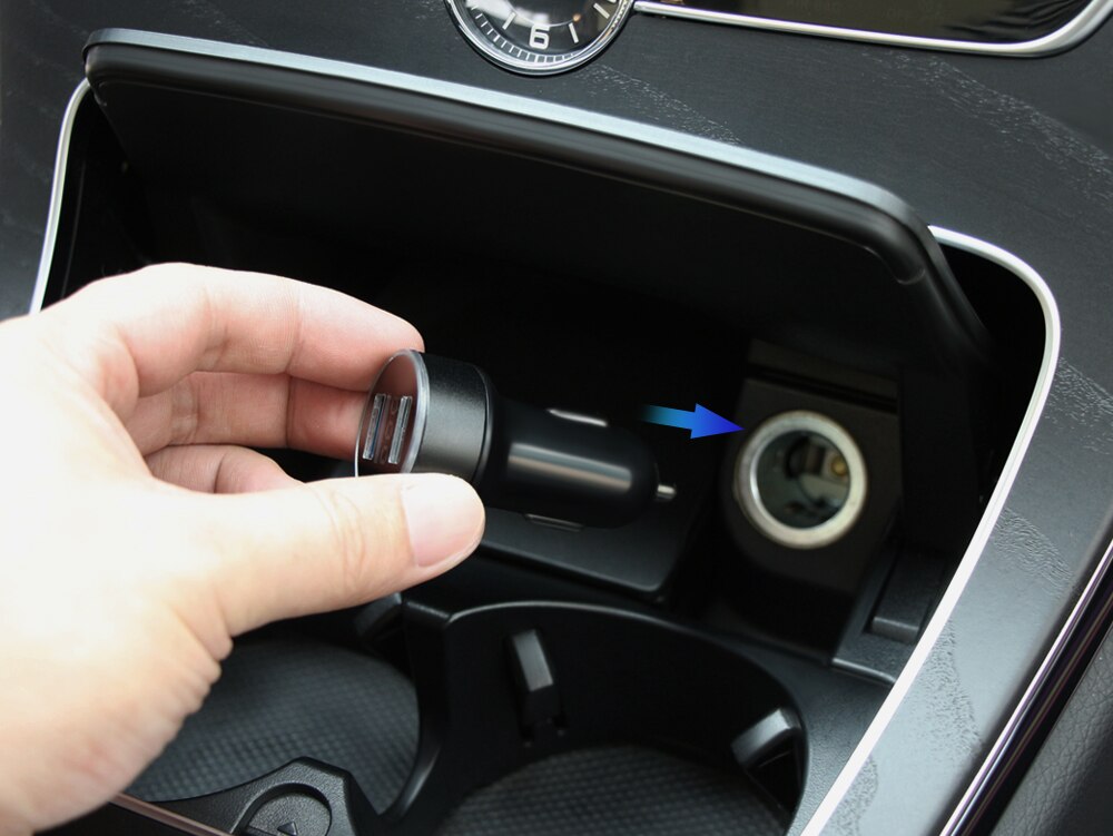 3.1A Dual USB Car Charger LED Display for Kia Spor... – Grandado