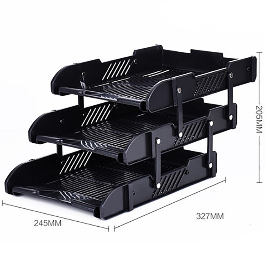 3-layer PP Mesh File Holder Stand Organizer Docume... – Vicedeal