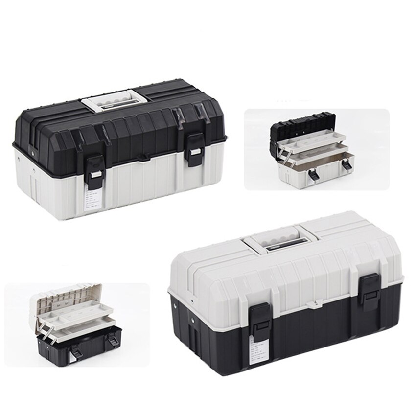 17 Inch Three Layer Plastic Foldable Toolbox House... – Vicedeal