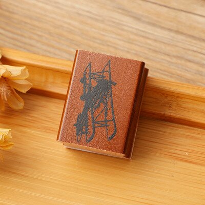 1 Pcs Vintage European Travel Wooden Rubber Stamps... – Vicedeal
