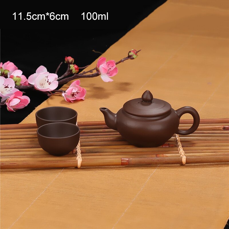 Yixing Purple clay small teapot Chinese Red clay H... – Grandado