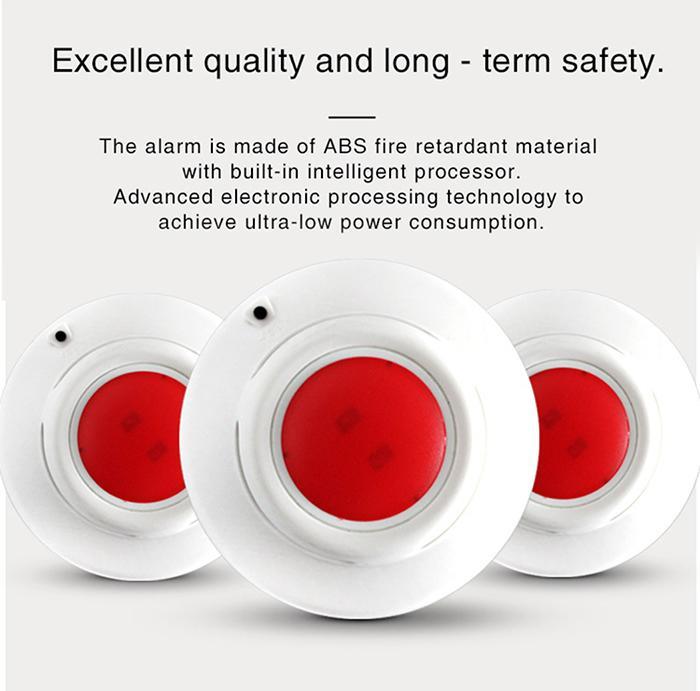 Fire Protection Smoke Detector Portable Alarm Sens... – Grandado