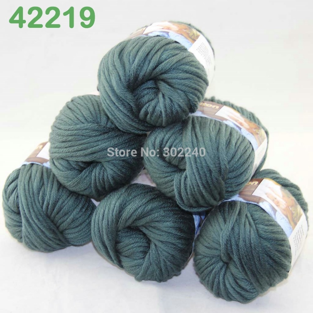 LOT of 6 Balls X 50g Special Thick Worsted Cotton ... – Vicedeal