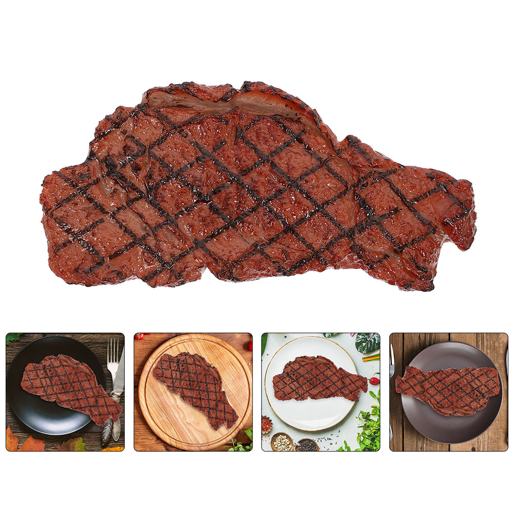 2Pcs Odorless Decorative Simulated Steak Models St... – Vicedeal