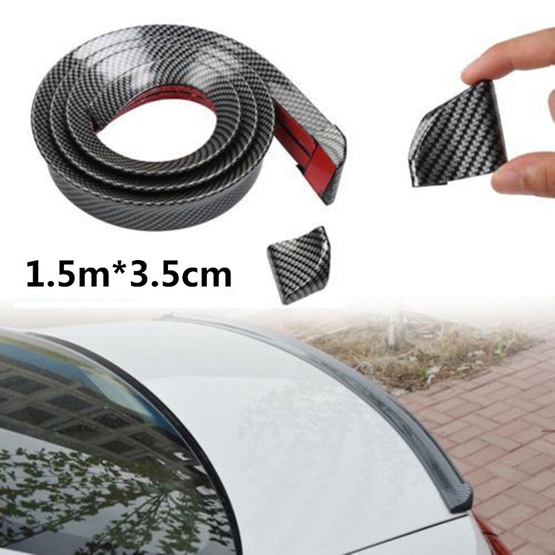 Roof Car Rear Wing Kit Trunk Lip Sticker Carbon Fi... – Grandado