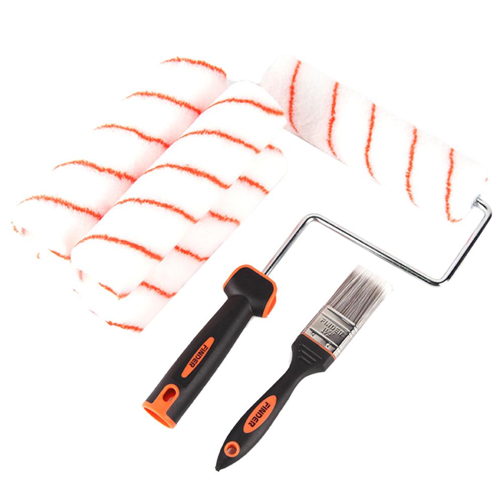 Wall Decorate Painting Roller Brush Set Paint Runn... – Grandado