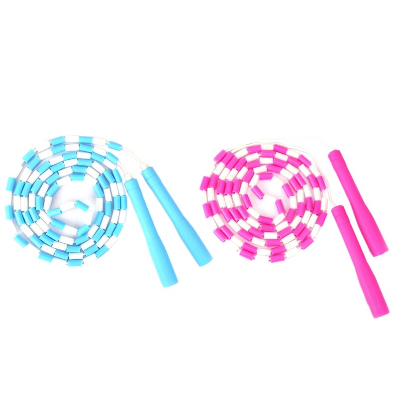 2 Pack Jump Rope for Kids 2.6M Adjustable Soft Bea... – Grandado