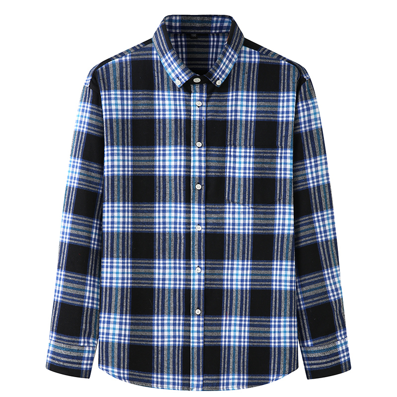 Mannen Oversize Plaid Shirt Man Button Up Rode Man... – Vicedeal