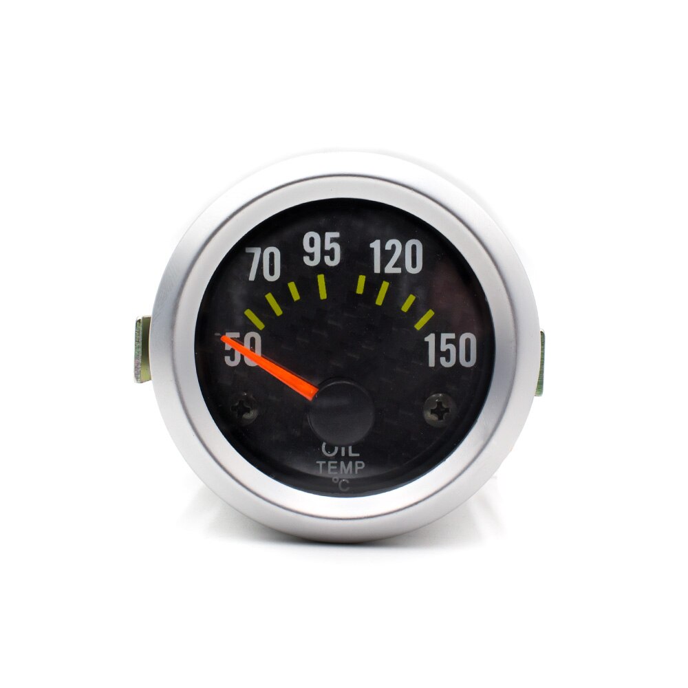 52mm Universal Carbon Car Oil Temp Gauge Meter Wit... – Vicedeal