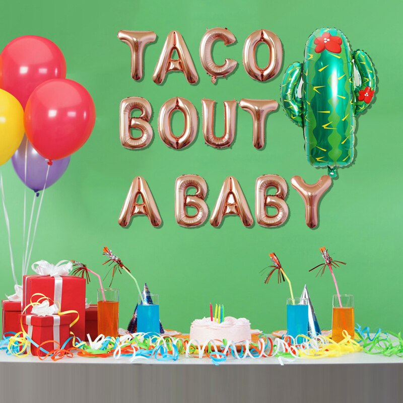 Mexican Food Festival Party Cactus Decoration Taco... – Grandado