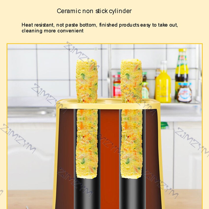 Electric Automatic Rising Four Tube Egg Roll Machi... – Grandado