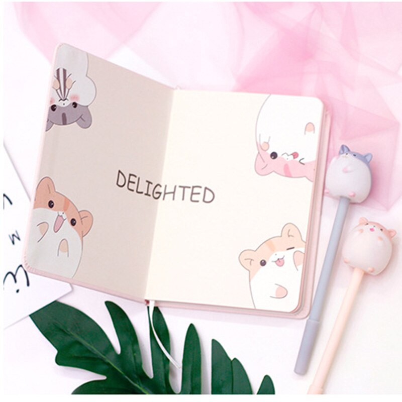 Cartoon Cute Notebook Cats Notepad Cute Diary Book... – Grandado