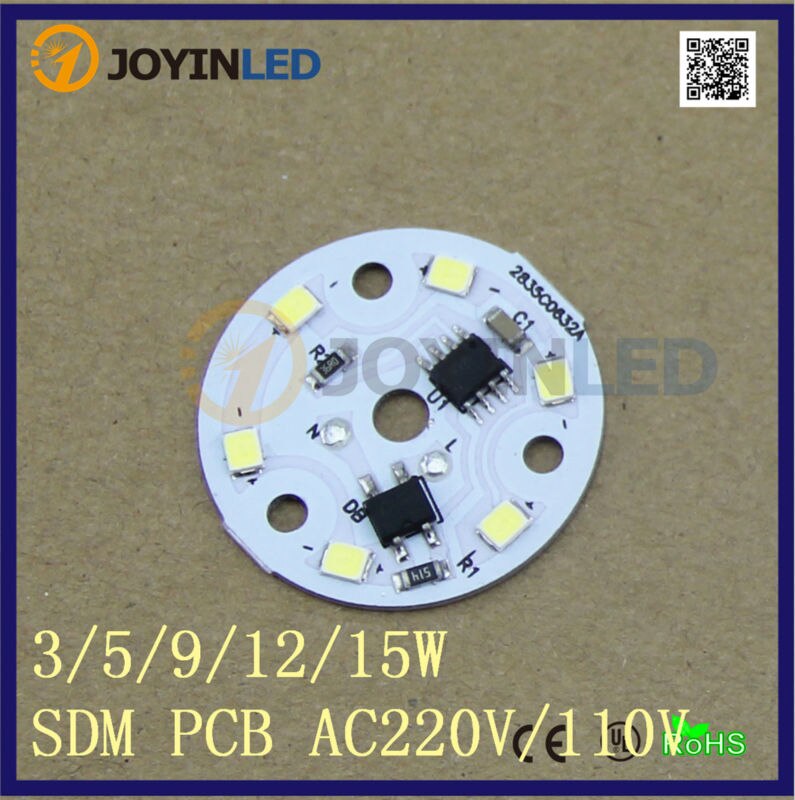5pcs/lot no need driver 220Vac Dimmable PCB module... – Grandado