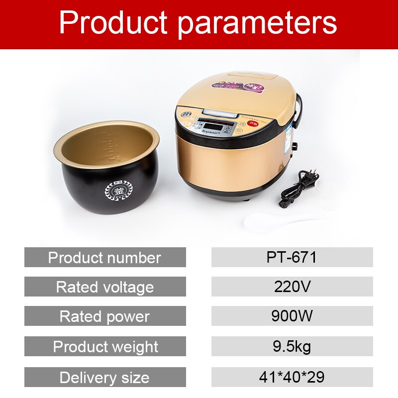 Heating Pressure Cooking Steamer 220V 900W Electri... – Grandado