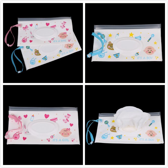 Clutch en schone doekjes draagtas vochtige doekjes... – Vicedeal