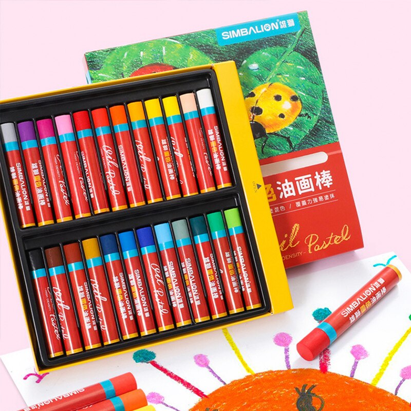 Set de 24 colores Pastel de aceite de colores pesa... – Grandado